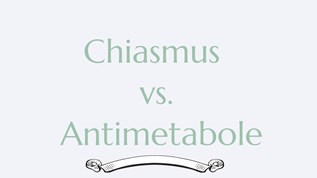 Chiasmus Antimetabole - Literary Device at emaze Presentation