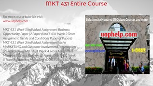 MKT 431 uop helpuop course at emaze Presentation