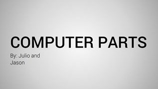 Computer parts at emaze Presentation