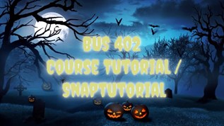 BUS 402 Course Tutorial Snaptutorial at emaze Presentation