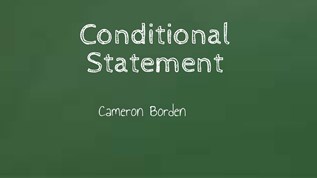 Conditional statement at emaze Presentation