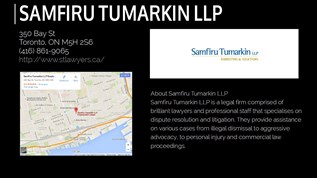 Samfiru Tumarkin LLP at emaze Presentation