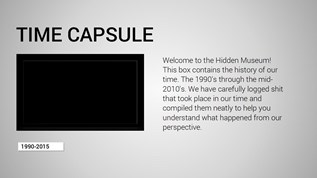 Time Capsule Project at emaze Presentation