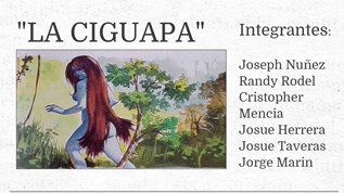 "La Ciguapa" at emaze Presentation