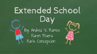 Extended School Day at emaze Presentation