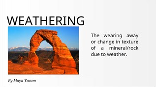 Weathering at emaze Presentation