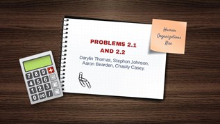 Problems 2.1 * 2.2 copy1 at emaze Presentation