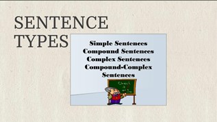 Sentence Types at emaze Presentation