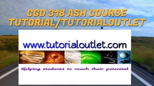 CGD 318 ASh Course Tutorialtutorialoutlet at emaze Presentation
