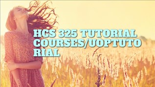 HCS 325 Tutorial CoursesUoptutorial at emaze Presentation