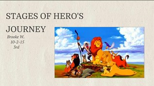 Stages of Hero's Journey at emaze Presentation