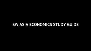 SW Asia Economics Study Guide at emaze Presentation