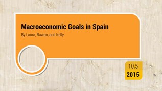 Macroeconomic Goals: Spain at emaze Presentation