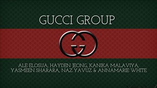 Gucci Group Presentation at emaze Presentation