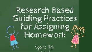 Research Based Homework Practices at emaze Presentation
