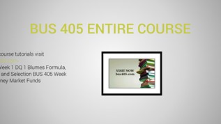 BUS 405 ASH Courses bus405dotcom at emaze Presentation