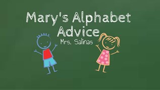 Mary's Alphabet at emaze Presentation