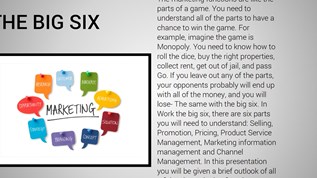 THE BIG SIX at emaze Presentation