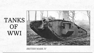 WWI Tanks at emaze Presentation
