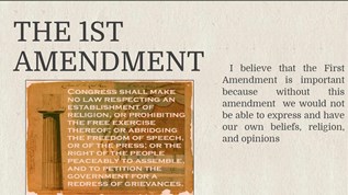 The Top 5 Important amendments at emaze Presentation