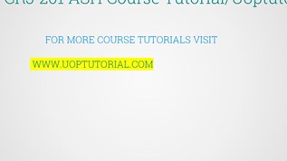 CRJ 201 ASH Course TutorialUoptutorial at emaze Presentation