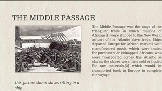 the middle passage at emaze Presentation