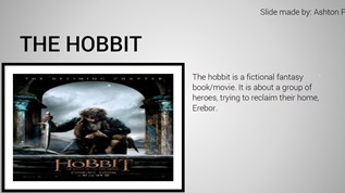 THE HOBBIT!!!!!!!! at emaze Presentation