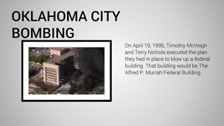 Oklahoma City Bombing at emaze Presentation