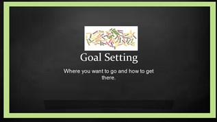 Goal Setting at emaze Presentation