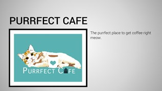 PURRFECT CAFE at emaze Presentation
