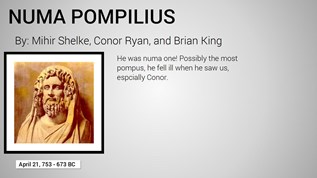 Numa Pompilius at emaze Presentation