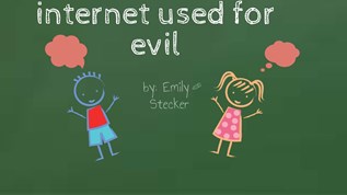 Internet used for evil at emaze Presentation
