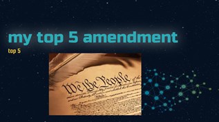 my top 5 amendment copy1 at emaze Presentation