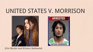 United States v. Morrison on emaze