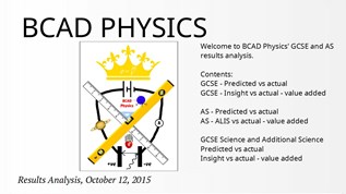 Physics 2015 Results Analysis SLT at emaze Presentation