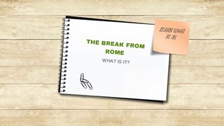 the break from rome at emaze Presentation