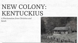 New Colony: Kentucky at emaze Presentation