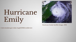 Hurricane Emily at emaze Presentation