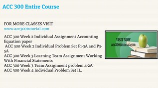 ACC 300 tutorial acc300tutorialdotcom at emaze Presentation