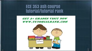 ECE 353 ash courseTutorialrank at emaze Presentation