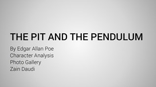 The Pit and the Pendulum Character Analysis at emaze Presentation