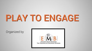 Play to engage presentation at emaze Presentation