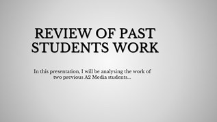 REVIEW OF PAST at emaze Presentation