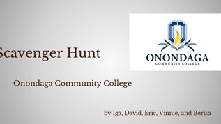 Scavenger hunt at emaze Presentation