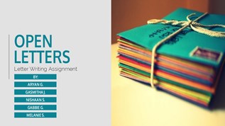 OPEN Letters at emaze Presentation