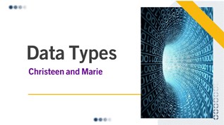Data Types at emaze Presentation