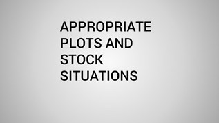 Appropriate plots at emaze Presentation