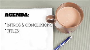 Introductions, Conclusions, and Titles (Template) at emaze Presentation