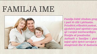 Familja ime. Ed Qytetare at emaze Presentation