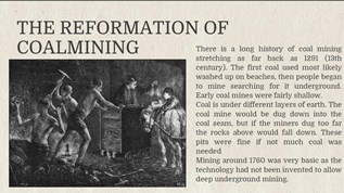 Coal mining at emaze Presentation
